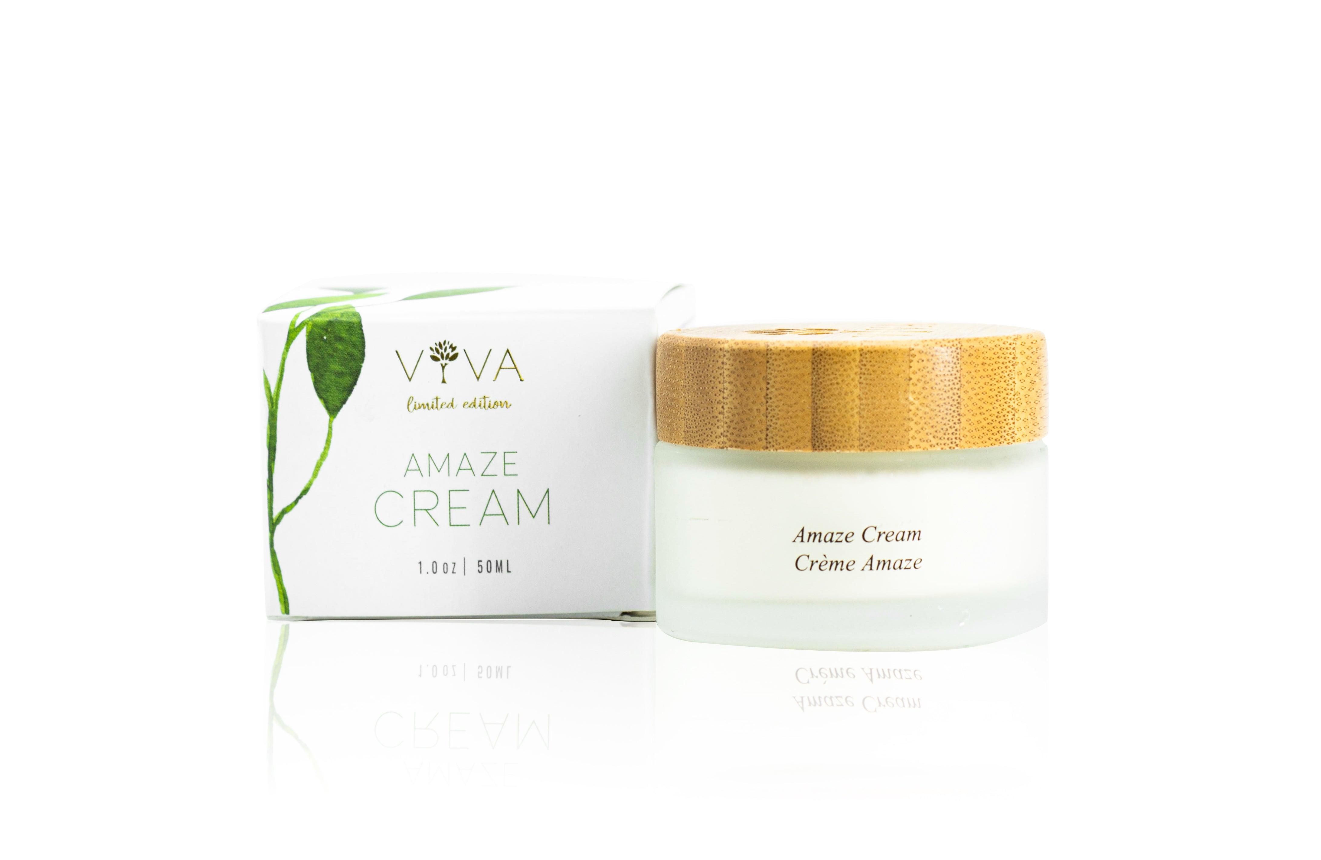 Amaze Cream Nutrient-Rich, Plant-Based, All-Natural Moisturizer in 50ML ...
